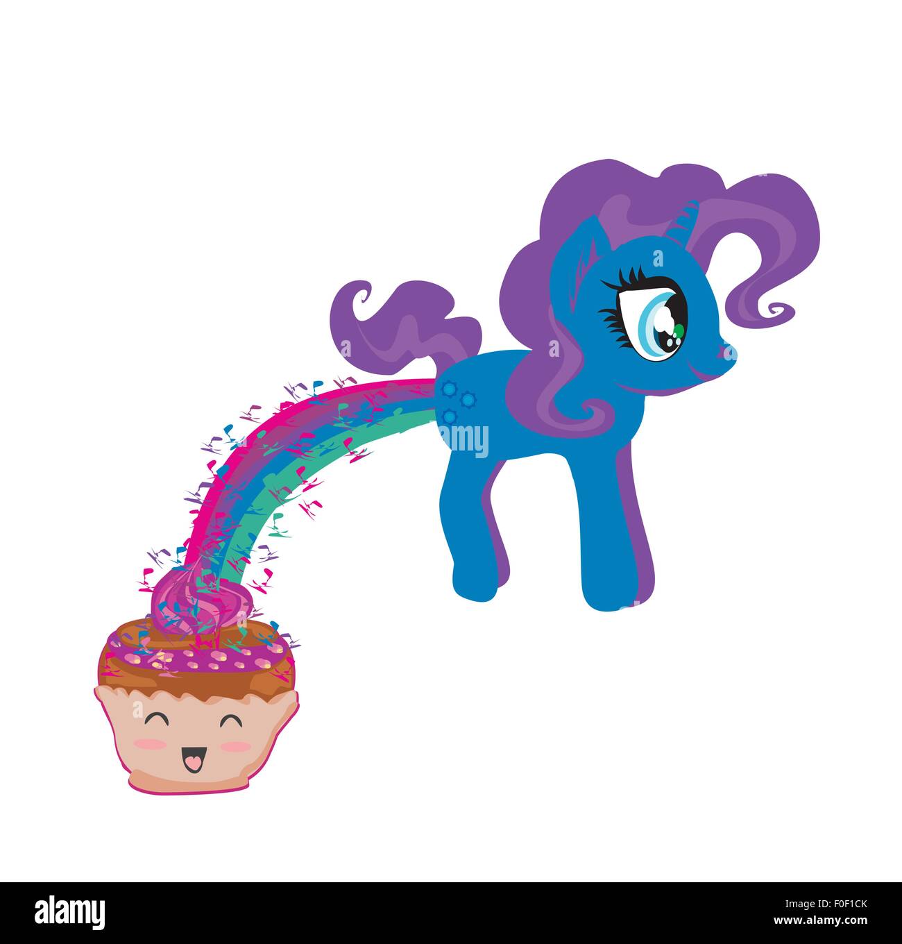 Flying muffin Stock Vector Images - Alamy