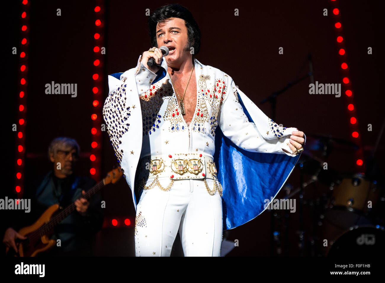 Memphis, Tennessee, USA. 13th August, 2015. David Lee from Brimingham ...