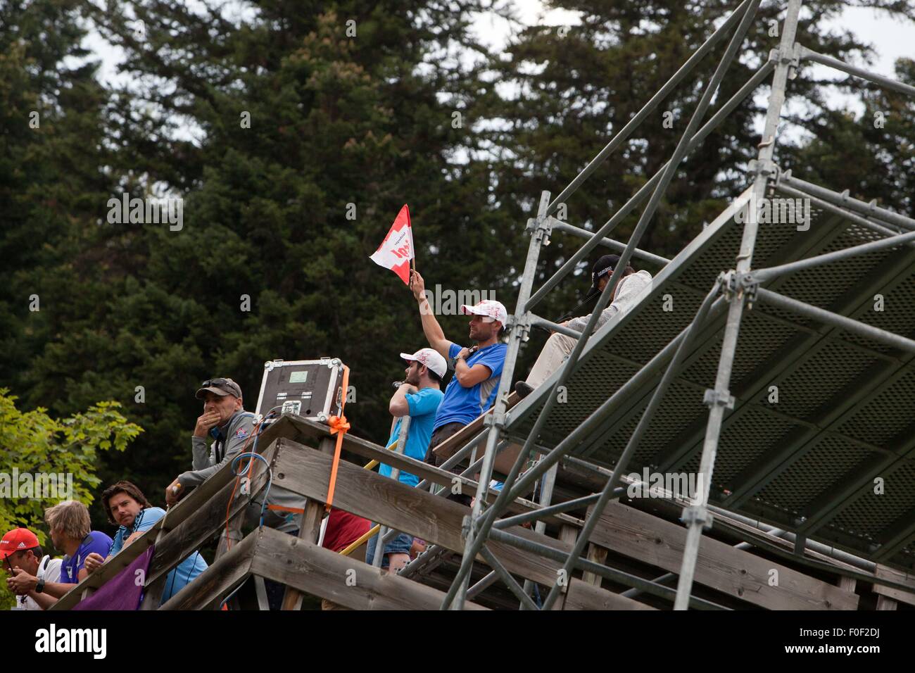 Courchevel, France. 13th Aug, 2015. Ski Jumping World Cup, Grand Prix ...