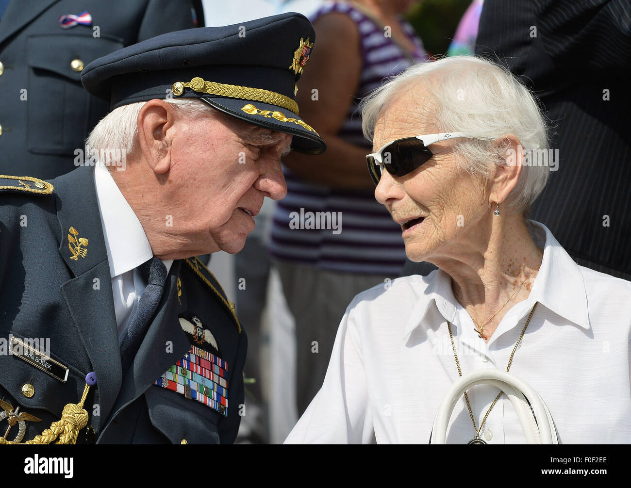 A life-size model of Spitfire, a legendary fighter plane and a symbol ...
