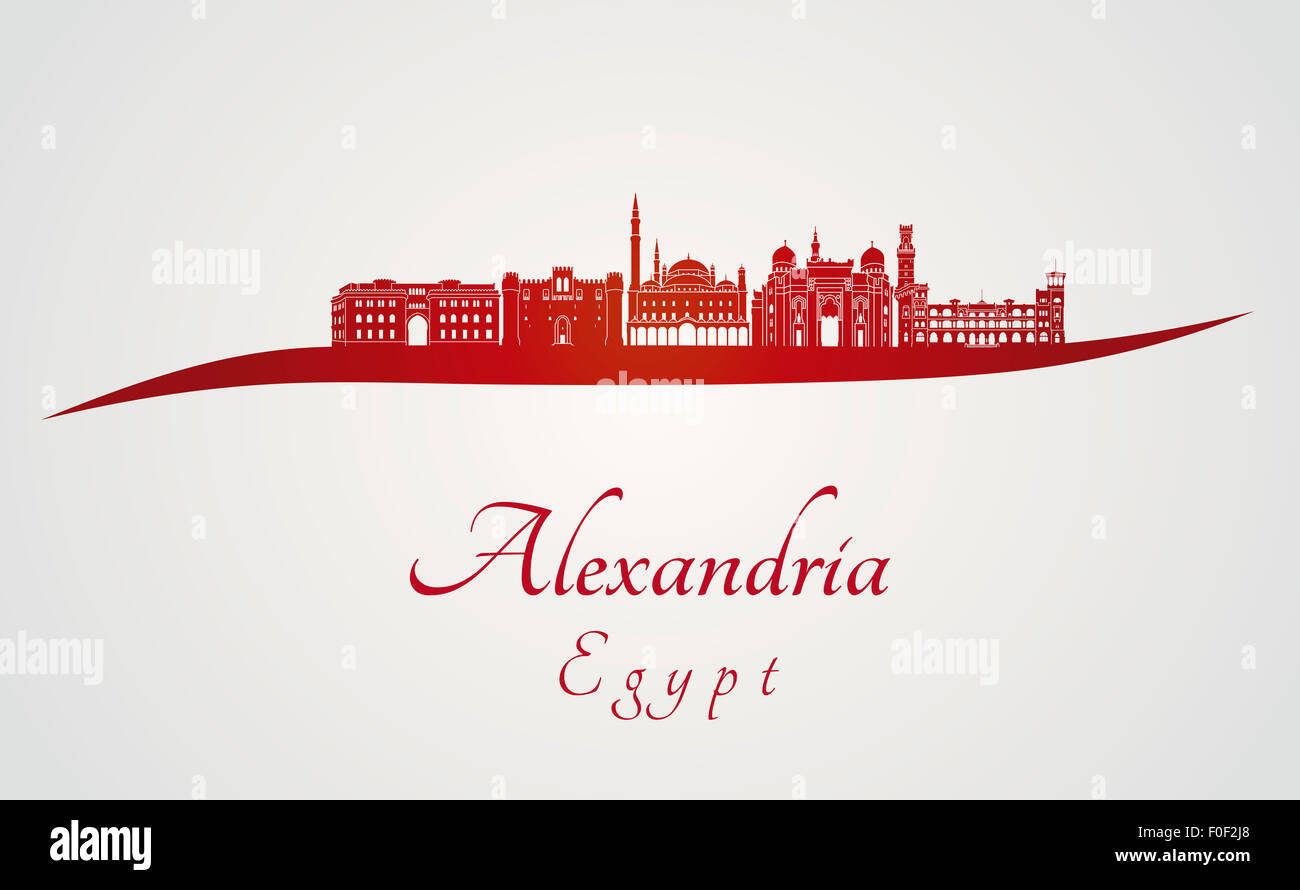 Alexandria egypt skyline cityscape hi-res stock photography and images ...