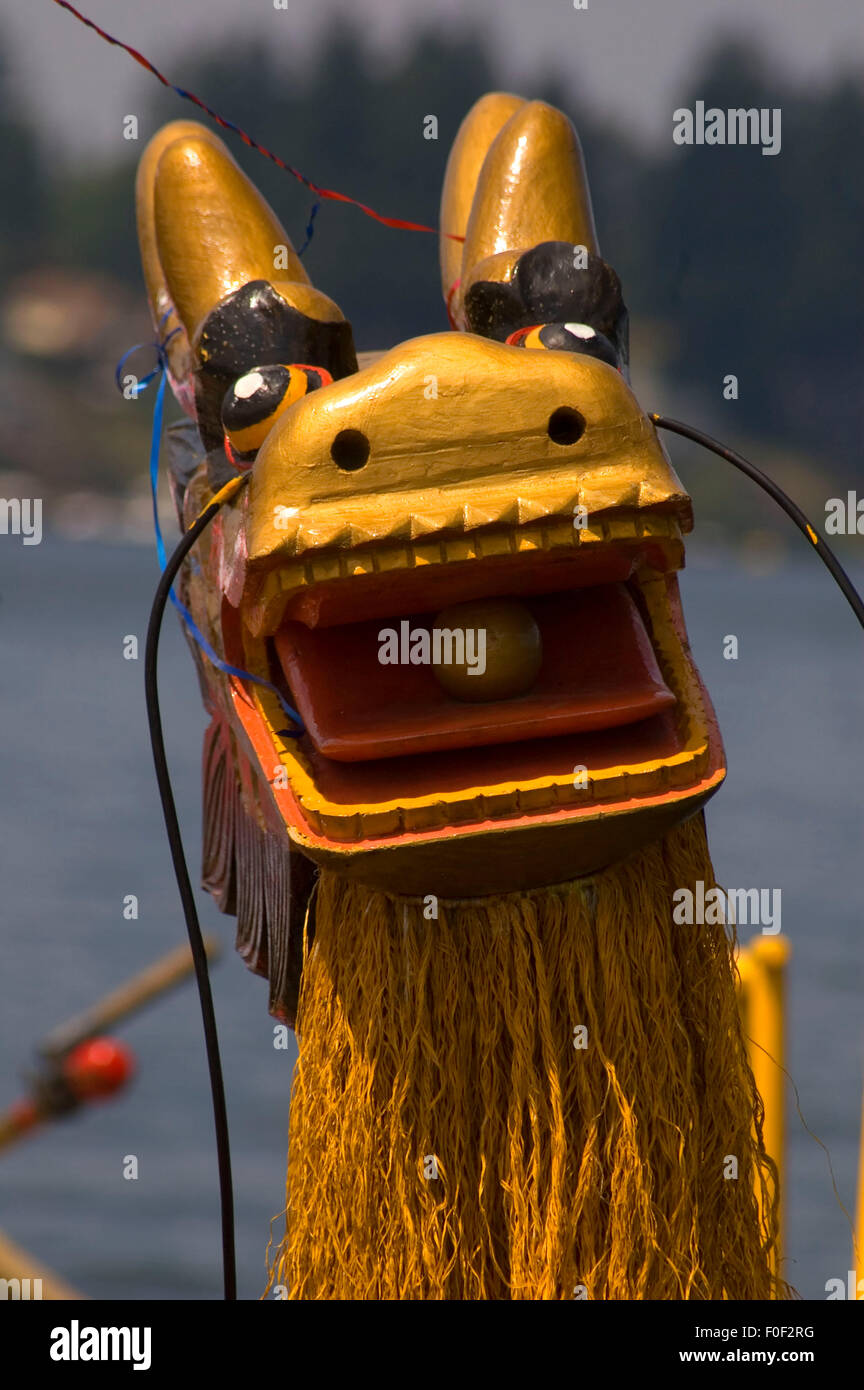 Dragon boat, Kent's 4th of July Splash, Lake Meridian Park, Kent ...
