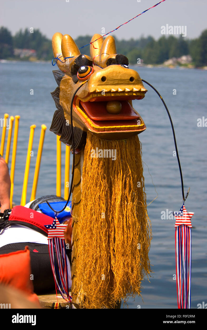 Dragon boat, Kent's 4th of July Splash, Lake Meridian Park, Kent ...