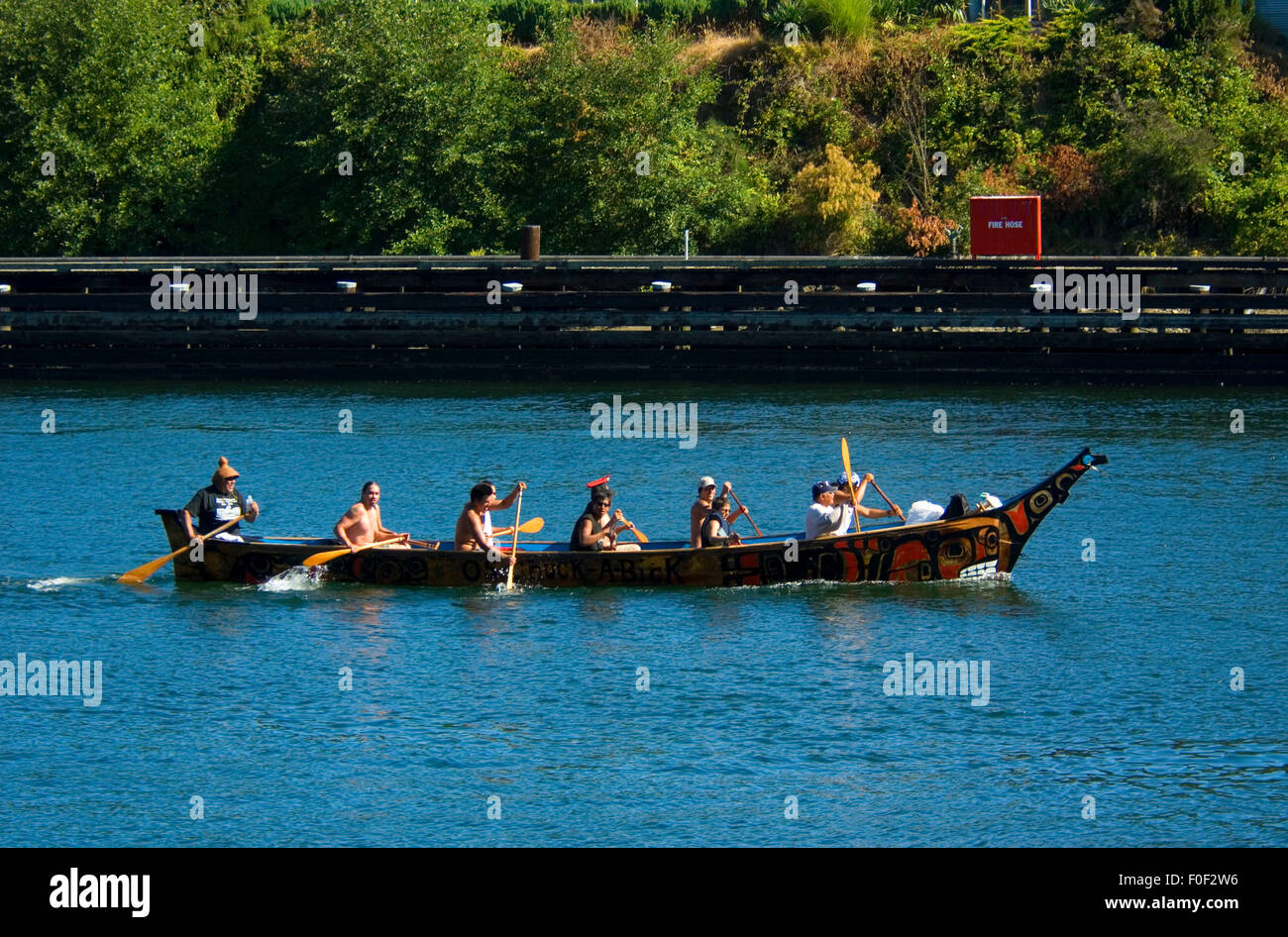 Journey canoe native american hi-res stock photography and images - Alamy