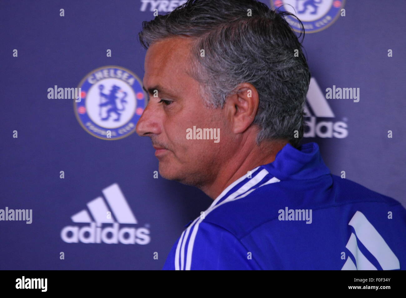 Portrait of Jose Mourinho, Chelsea Football Club's Manager Stock Photo ...