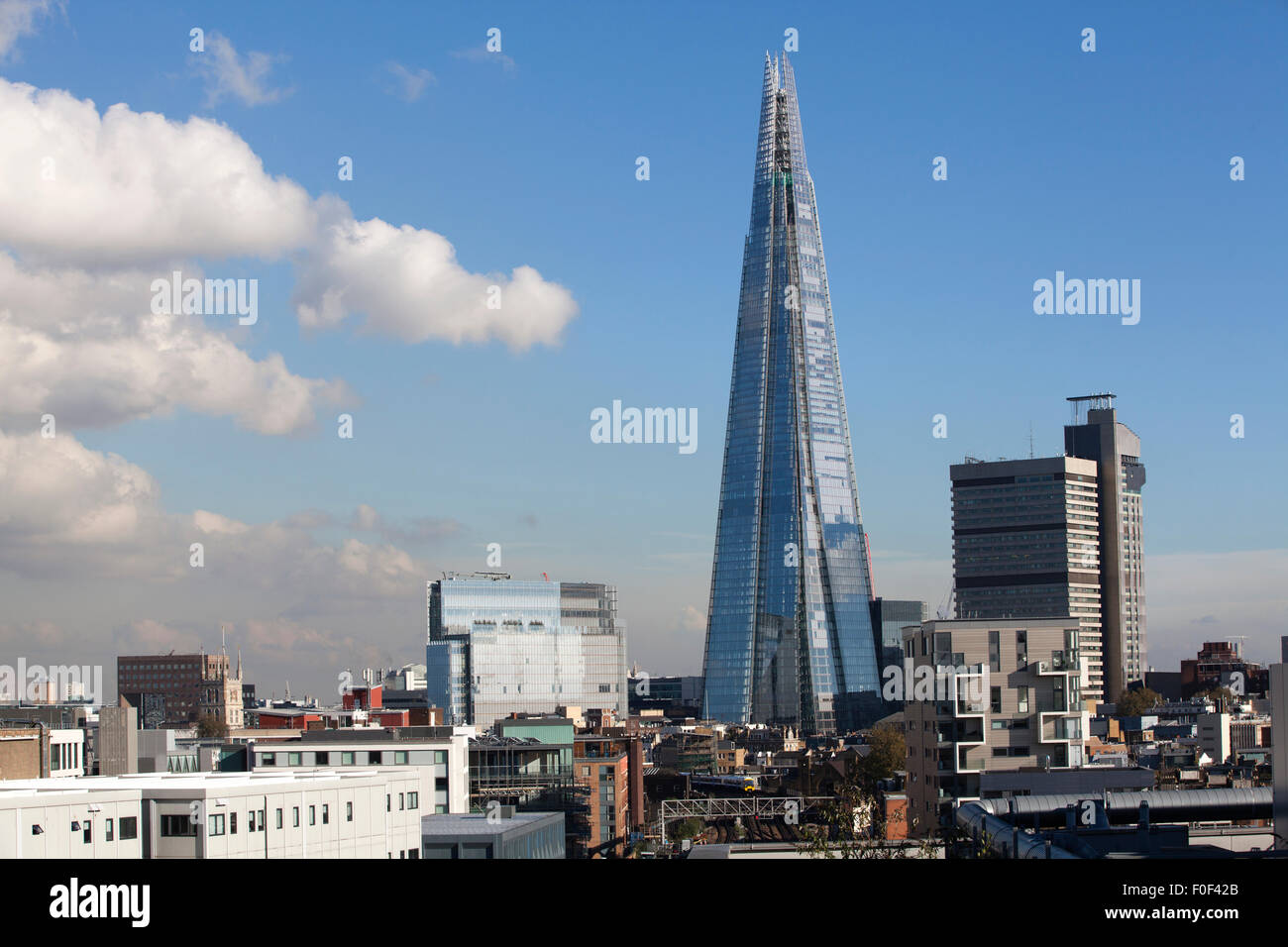 The Shard building, Bridge Street, London, England, United Kingdom ...