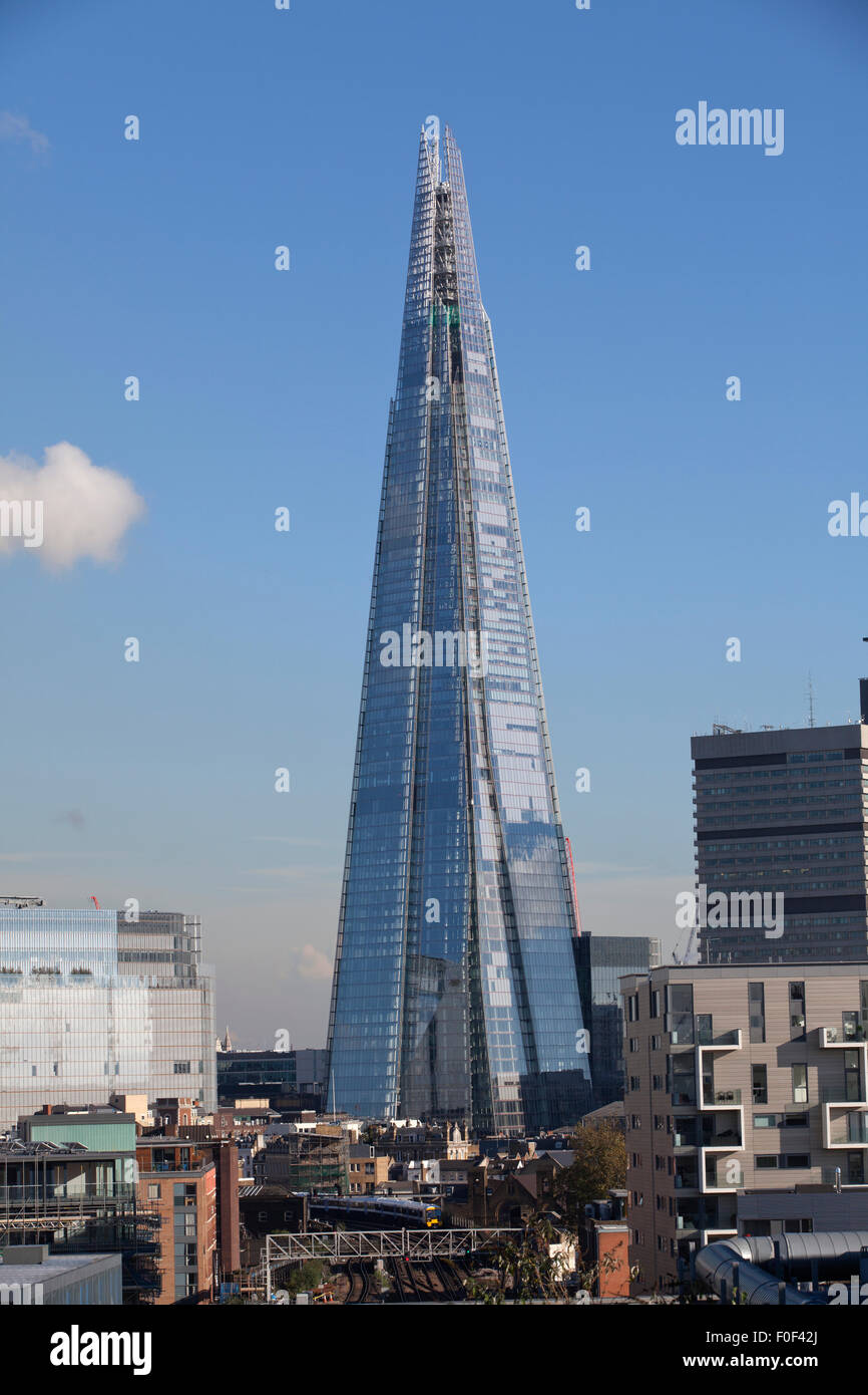 The Shard building, Bridge Street, London, England, United Kingdom ...