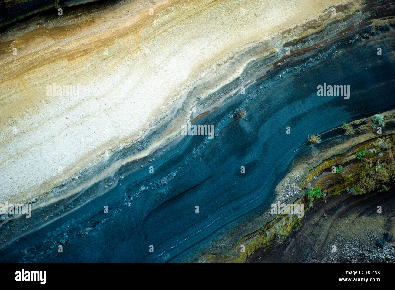Layers of lava hi-res stock photography and images - Alamy
