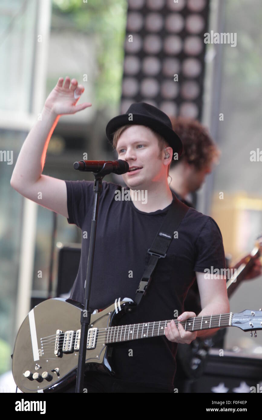 Fall Out Boy perform on NBC's 'Today' show Summer Concert Series ...