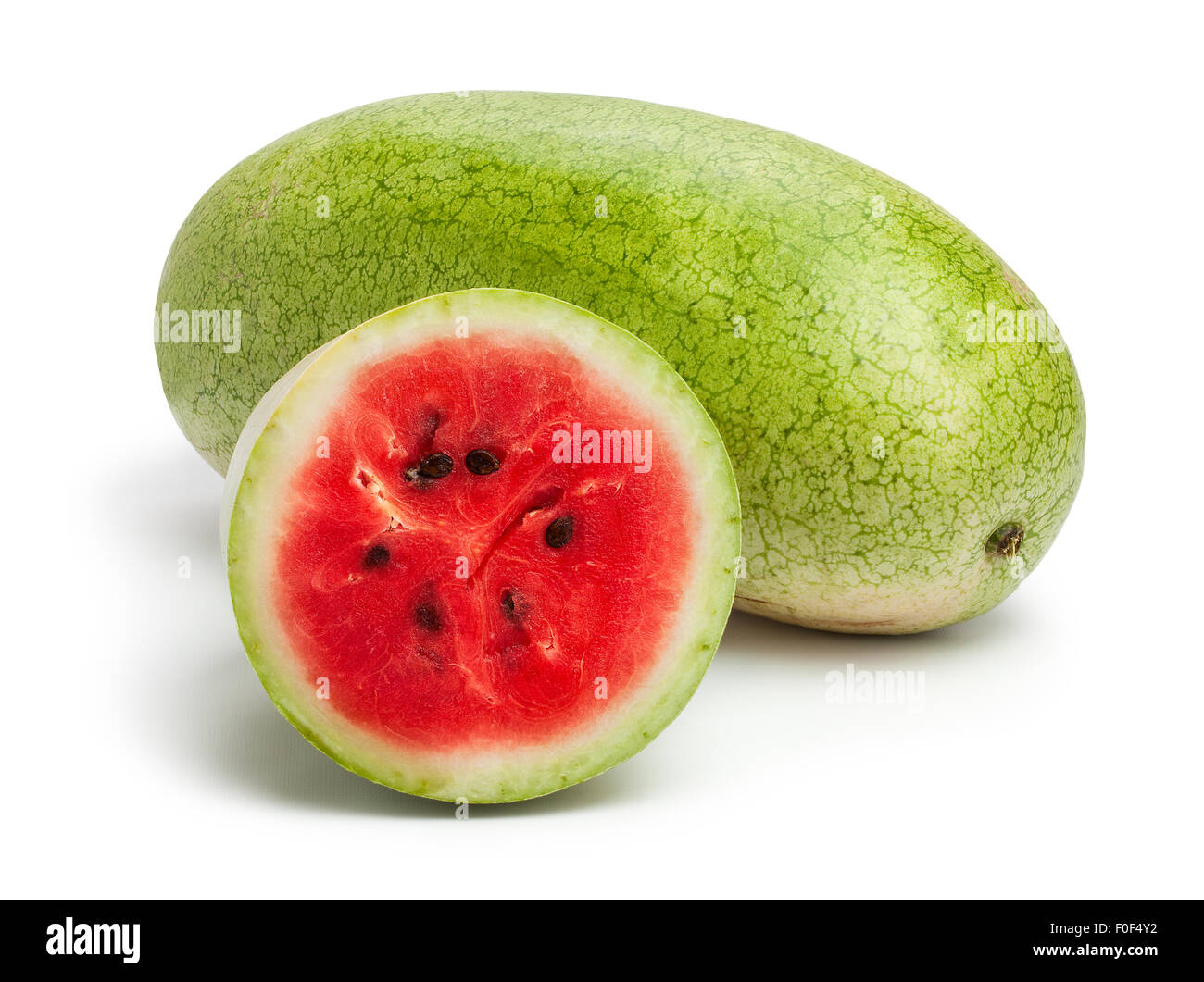long watermelon isolated Stock Photo - Alamy