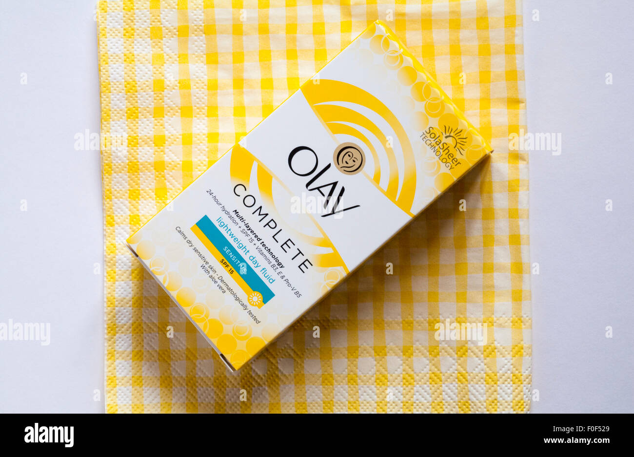 Box of Olay Complete lightweight day fluid Stock Photo - Alamy