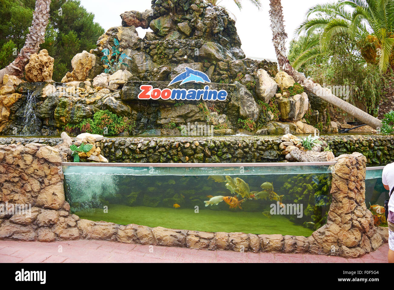 Entrance To Zoomarine Theme Park Guia Algarve Portugal Stock Photo - Alamy