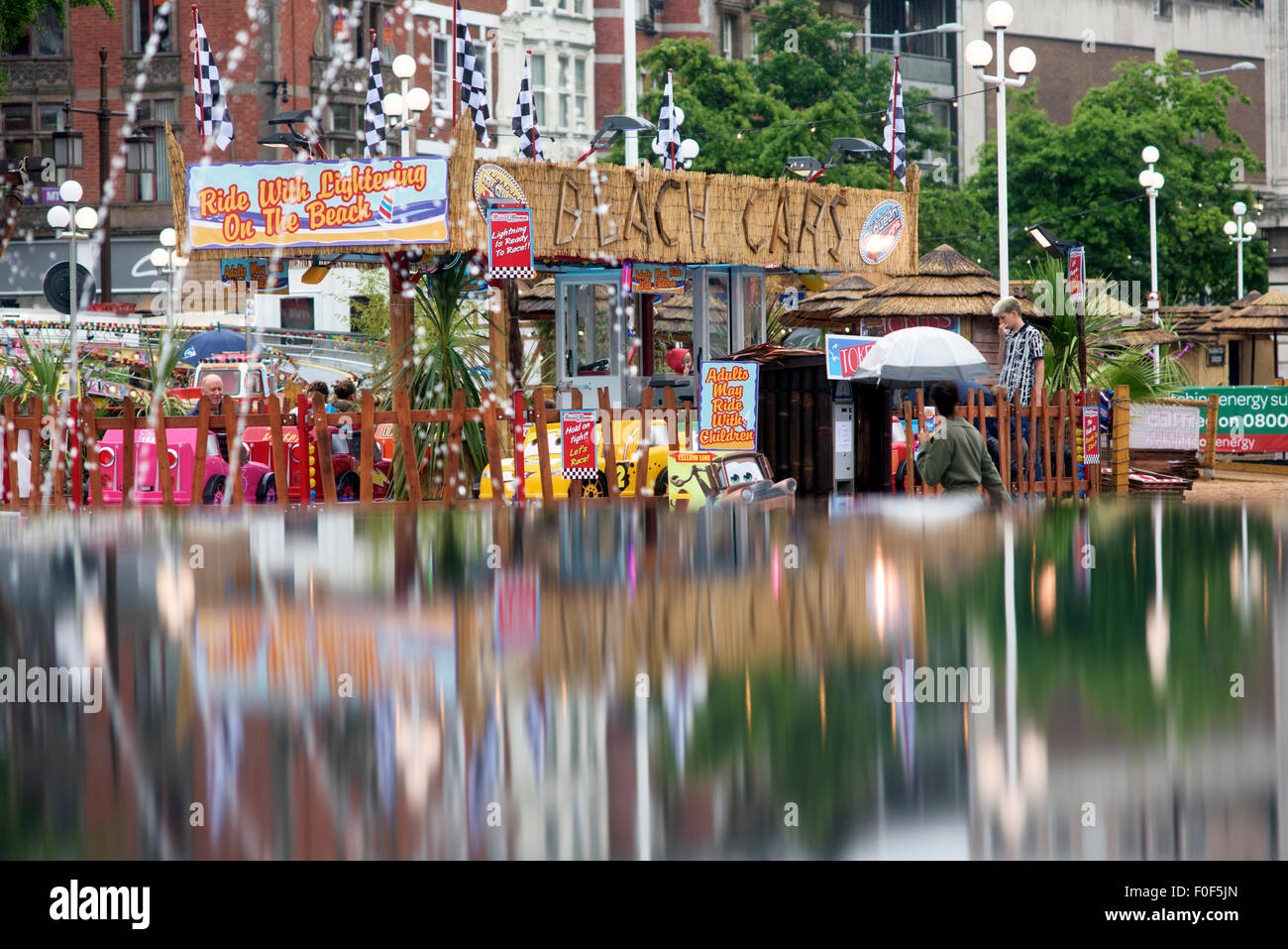 Nottingham Old Market Square Beach Stock Photos & Nottingham Old Market ...
