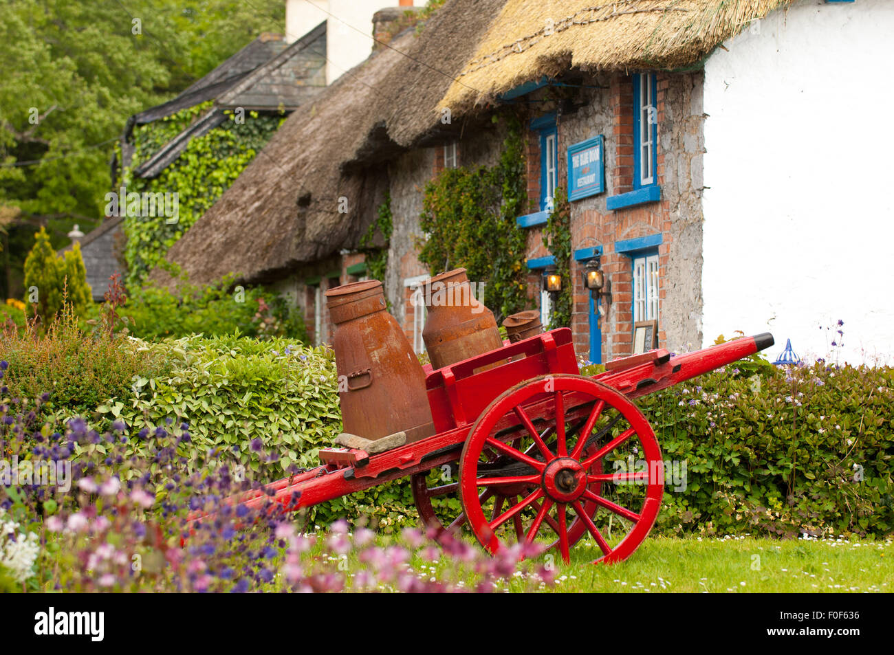 Adare, Ireland. May 20, 2005. Picturesque Village of Adare, Co ...