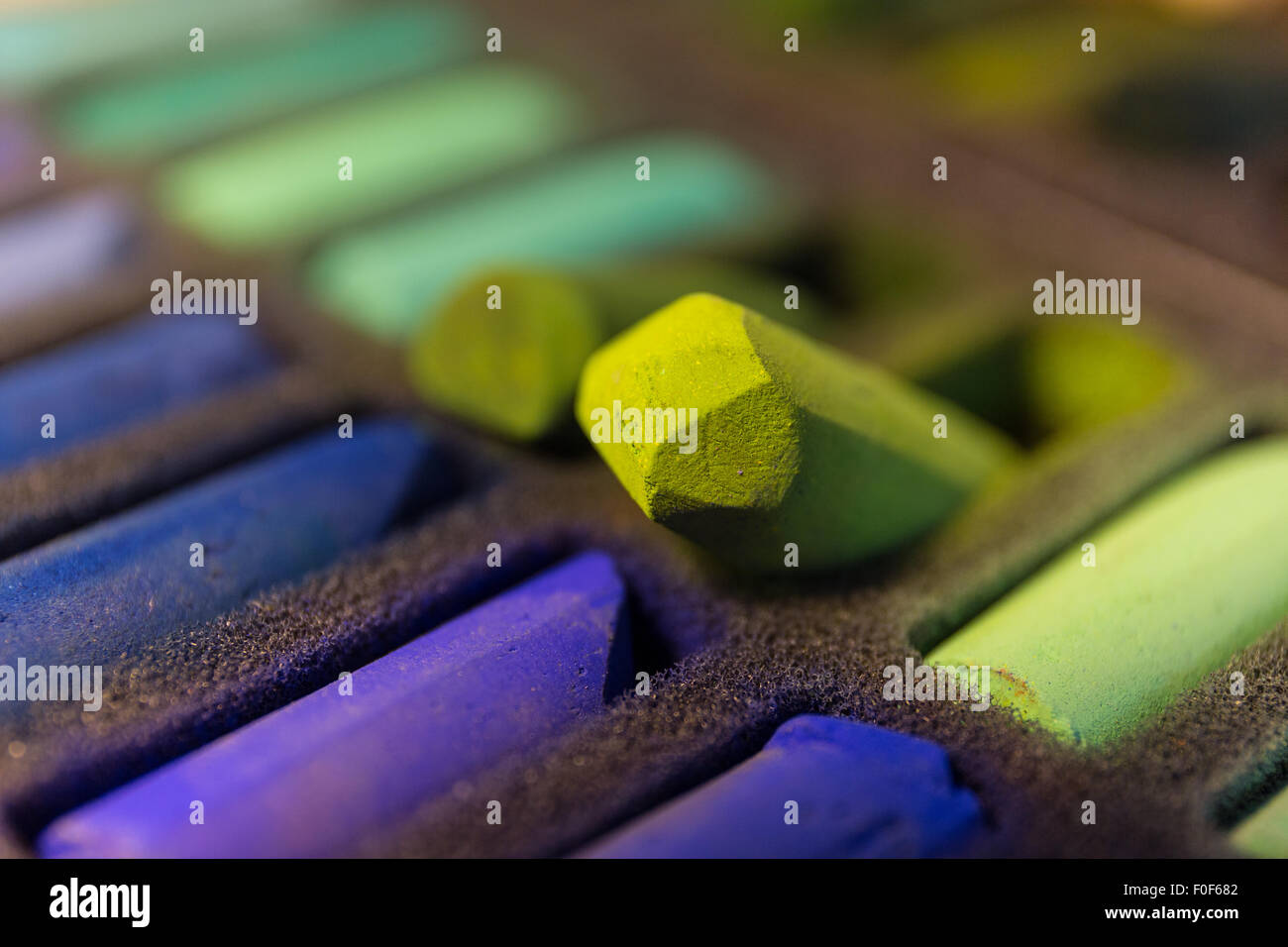 Sennelier soft pastels box Stock Photo - Alamy