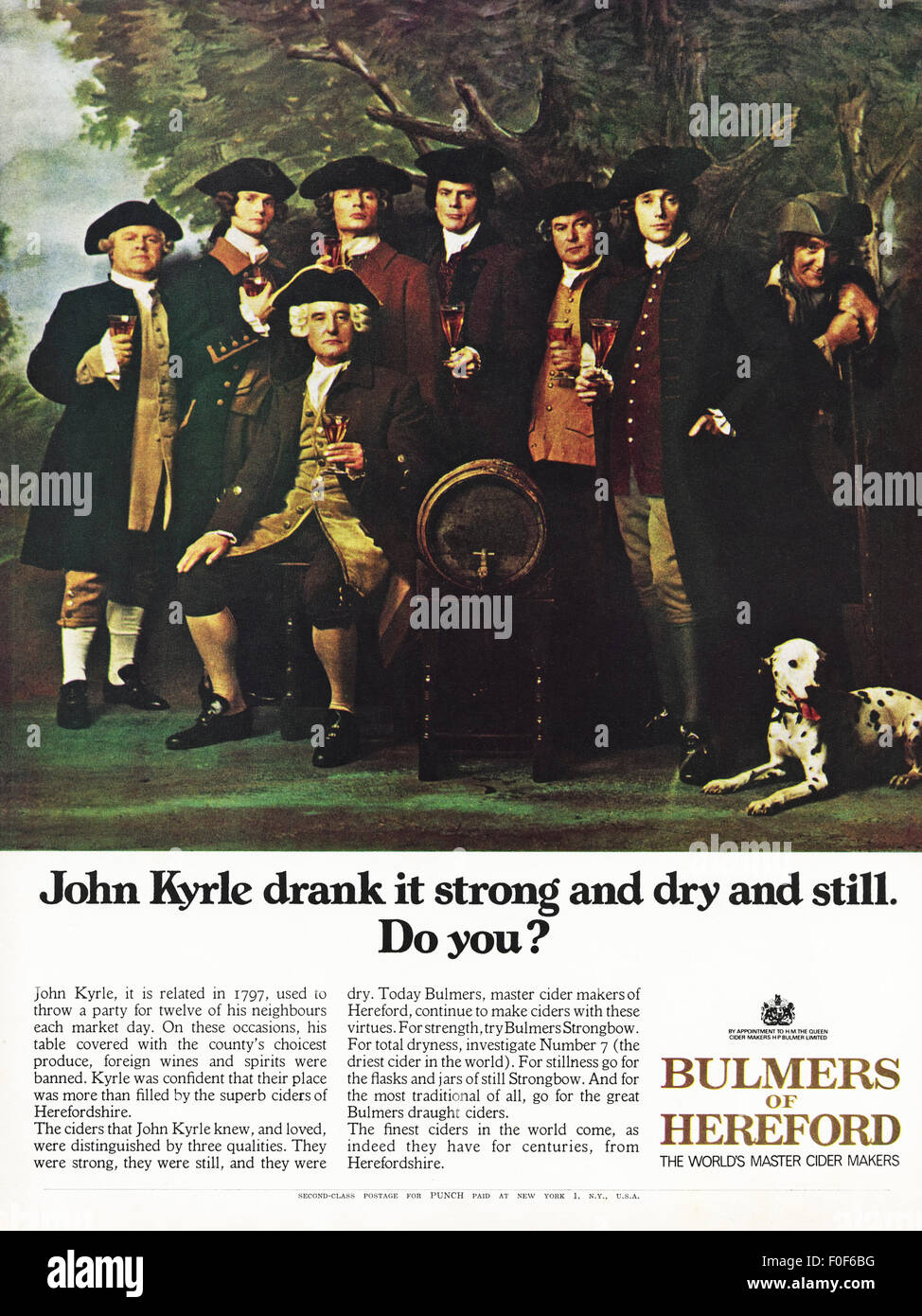 Bulmers cider advert hi-res stock photography and images - Alamy