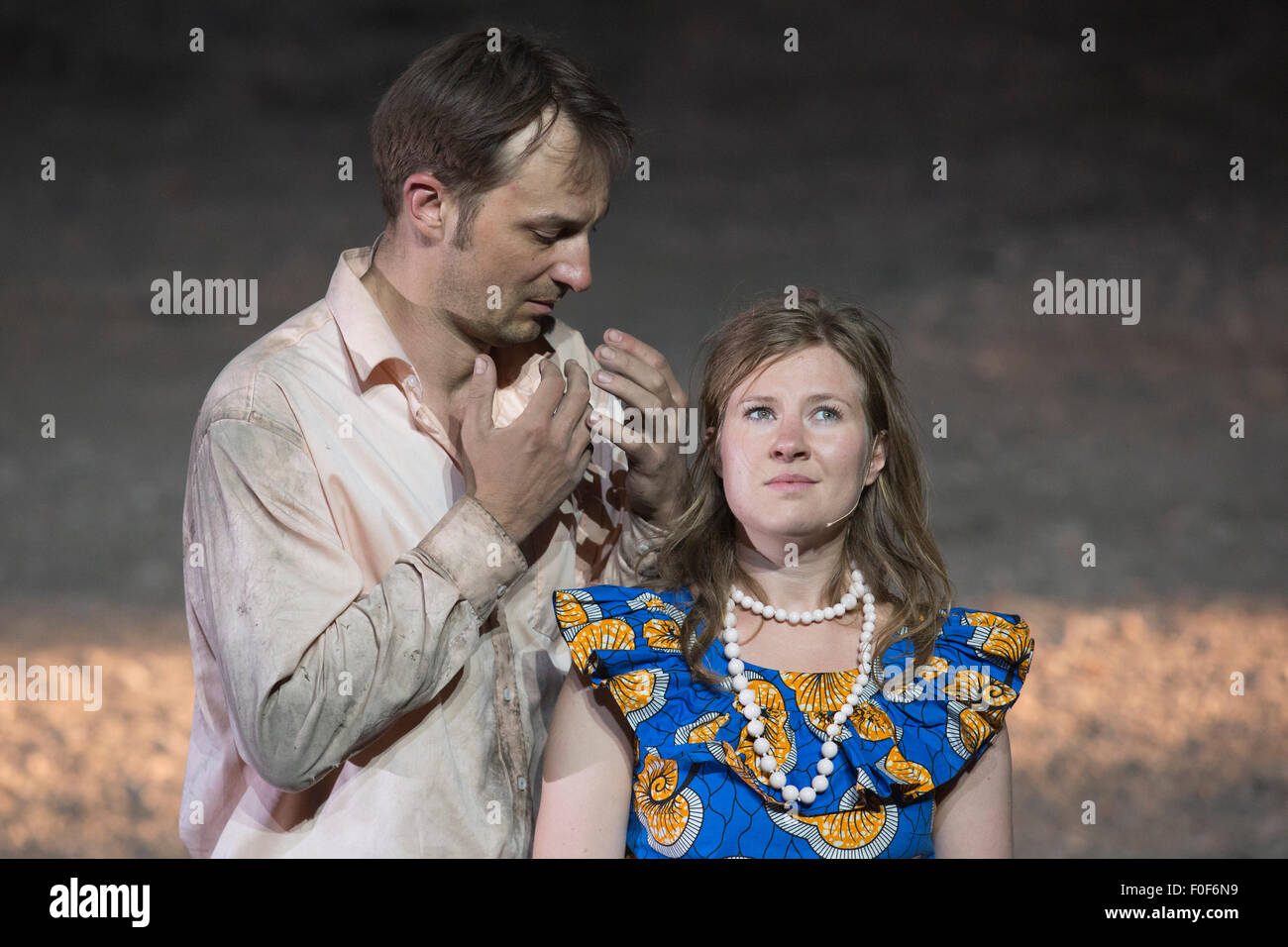 Dinslaken, Germany. 12th August 2015. Steven Scharf as Accattone and ...