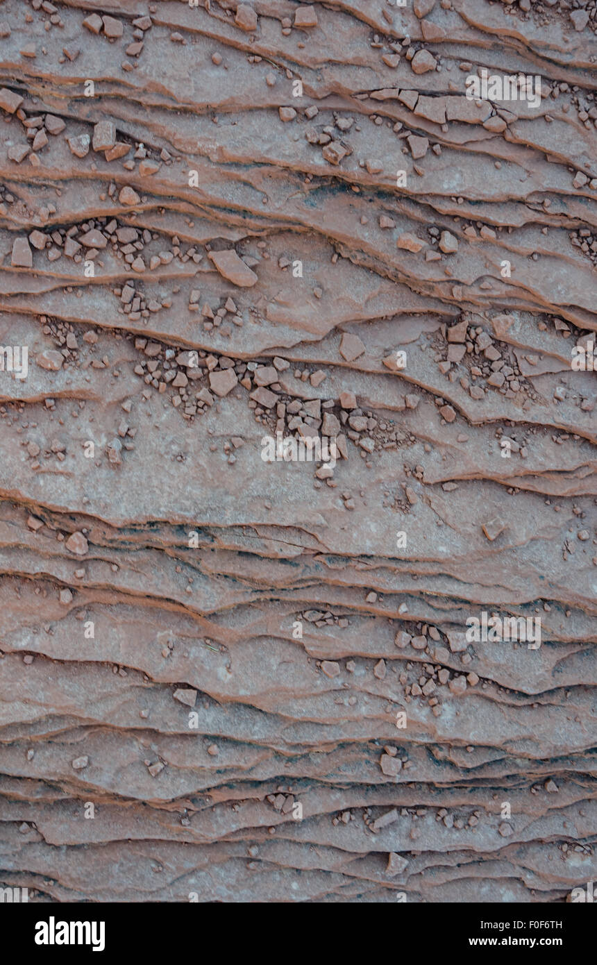 A background image of crumbling sandstone in Canyonlands National Park ...