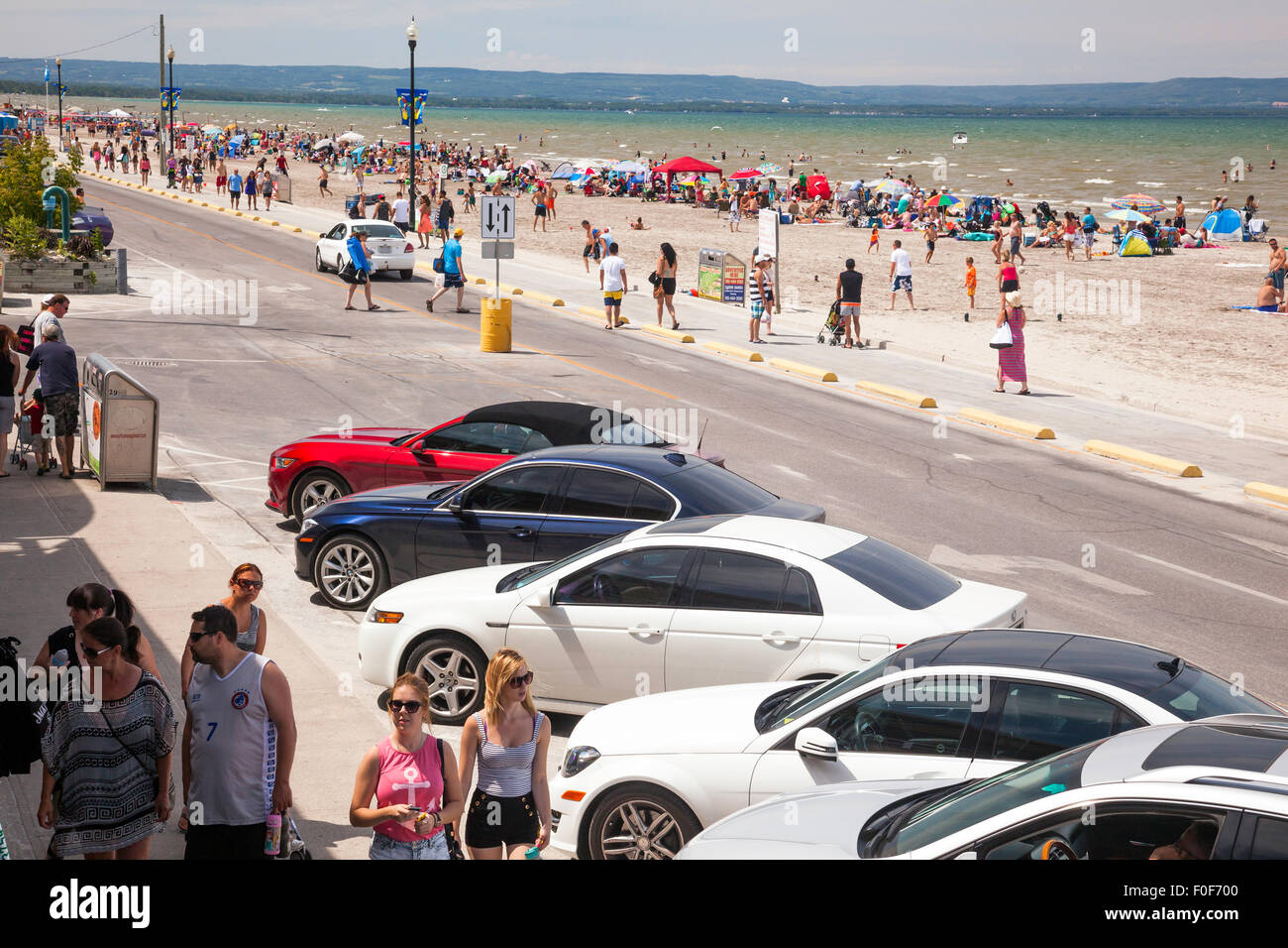 Wasaga Beach Provincial park in Ontario; Canada, the Worlds longest ...