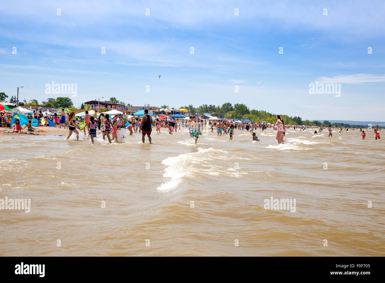 Wasaga Beach Provincial park in Ontario; Canada, the Worlds longest ...