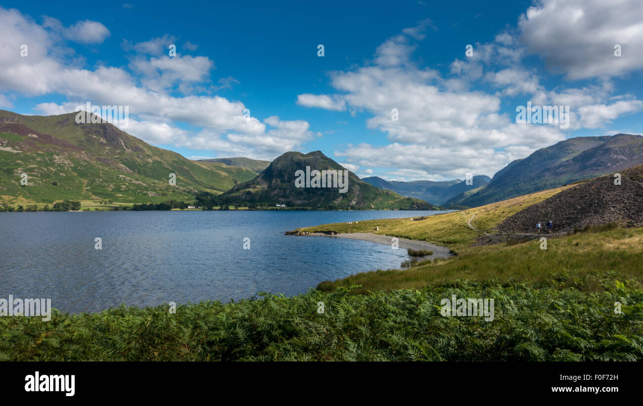 Beautiful views of Fleetwith Pike & The High Stile massif from the ...