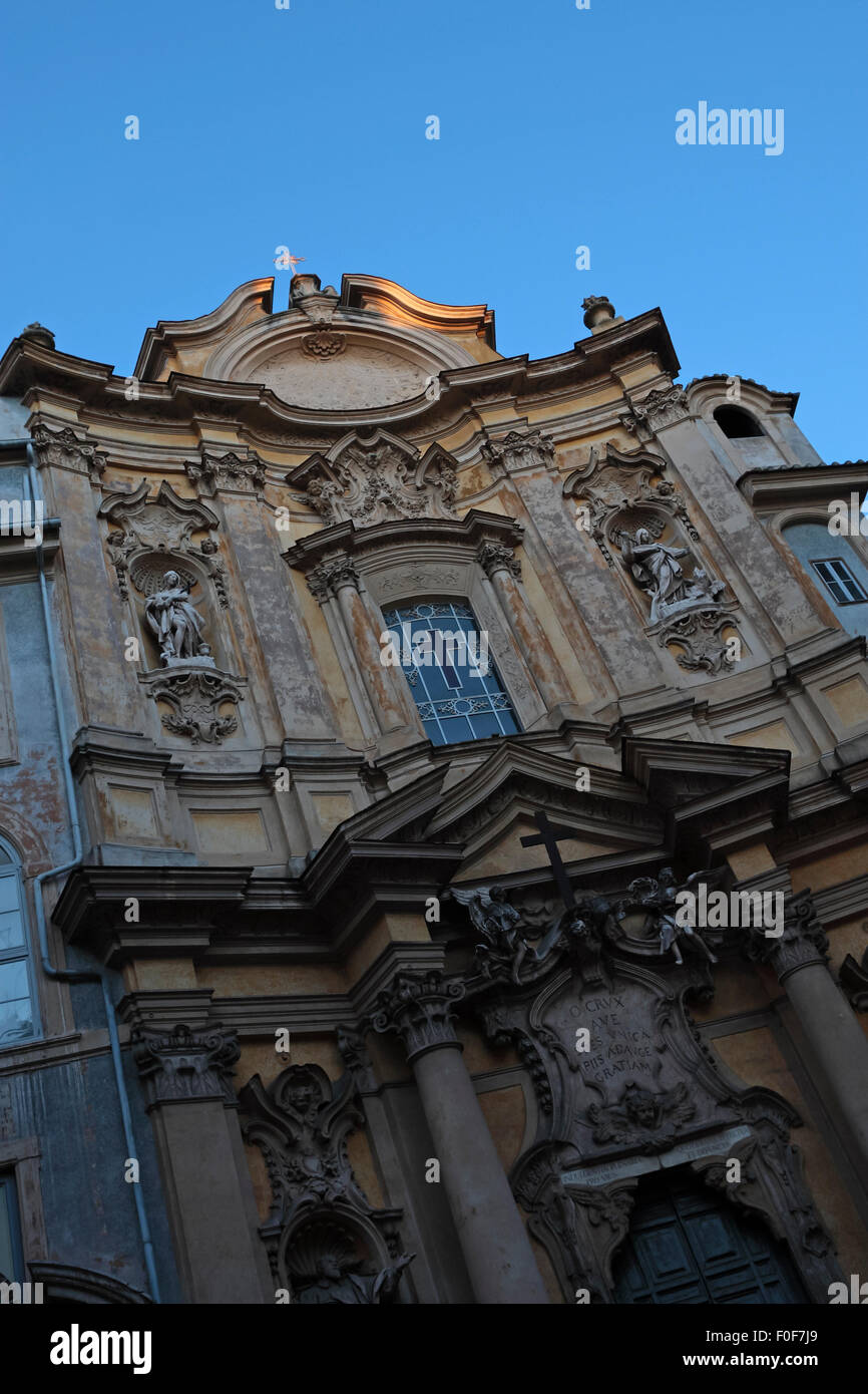 This small 17th century church on Piazza della Maddalena, Rome holds ...