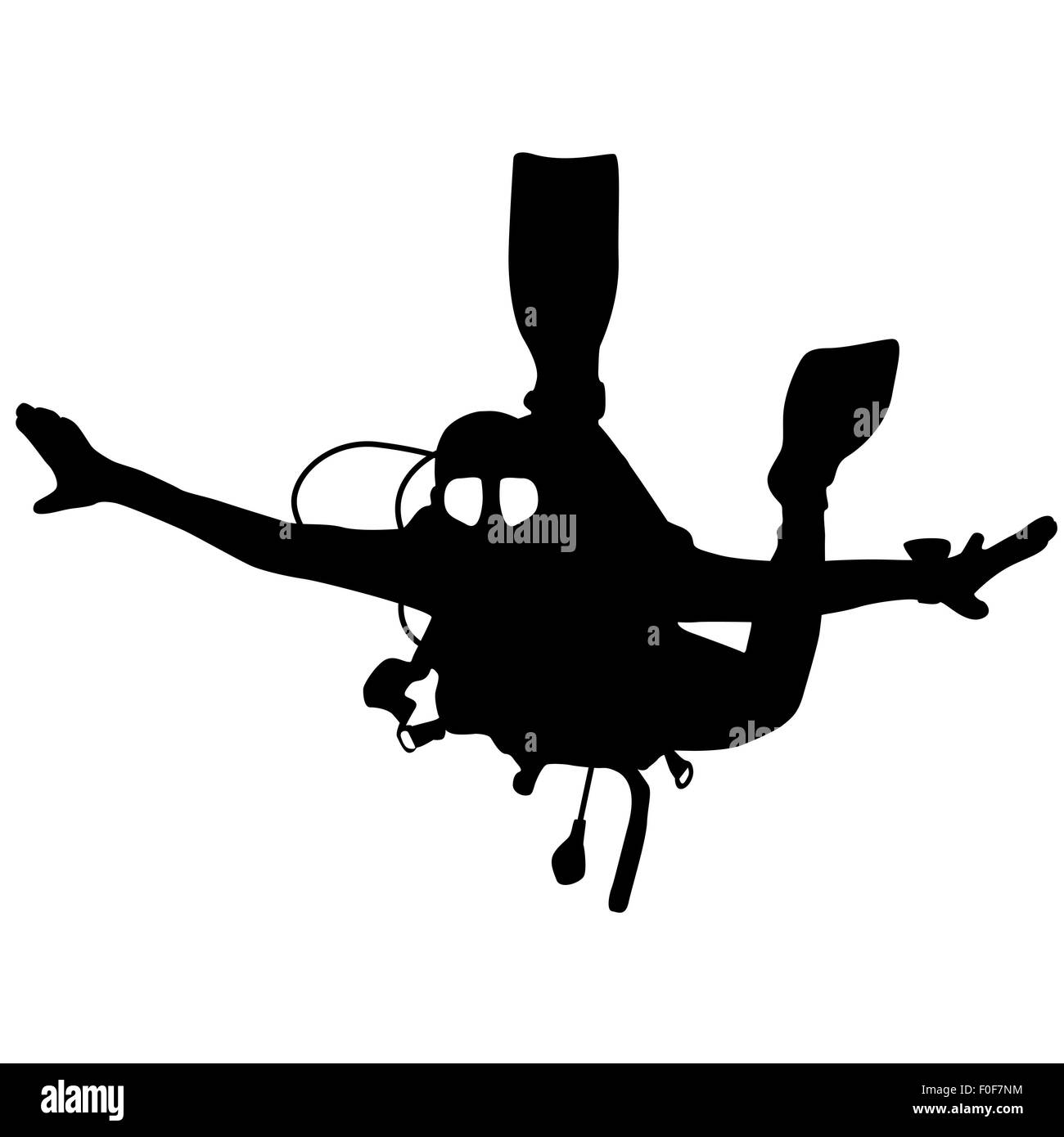 Aqualung scuba icon black Black and White Stock Photos & Images - Alamy