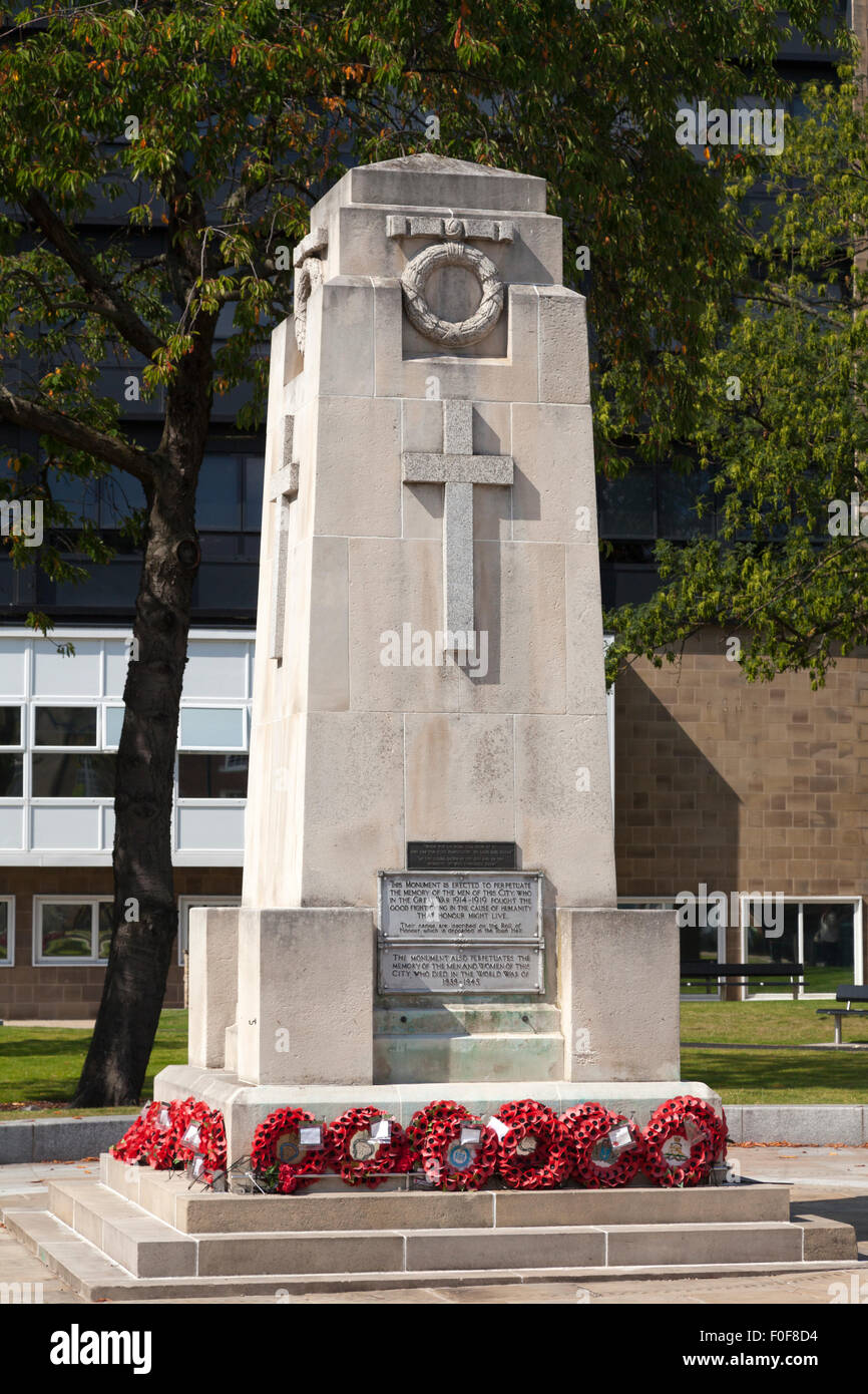 War memorial, Wakefield, West Yorkshire Stock Photo - Alamy