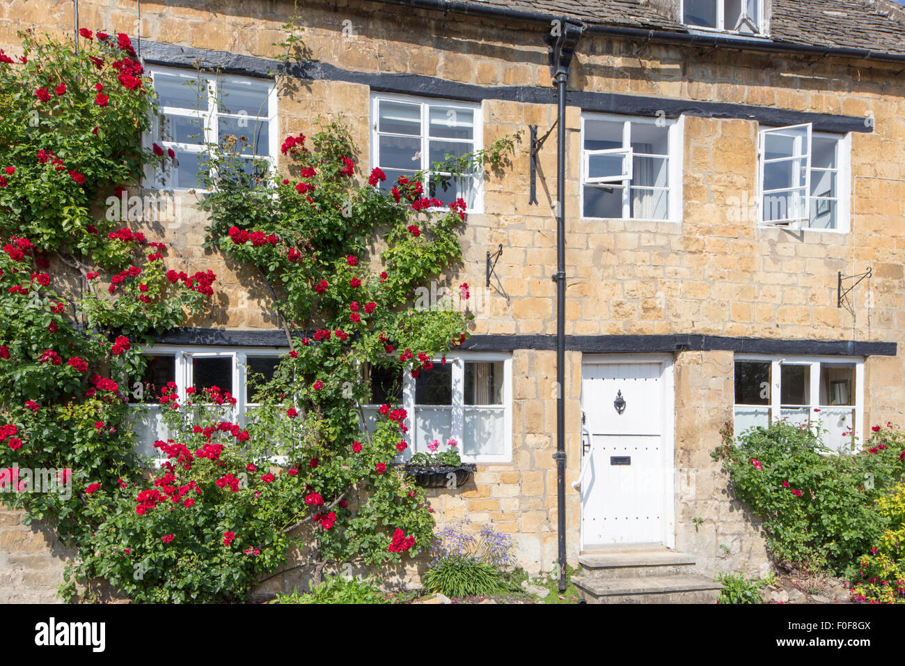 The Cotswold village of Blockley, Gloucestershire, England, UK Stock ...