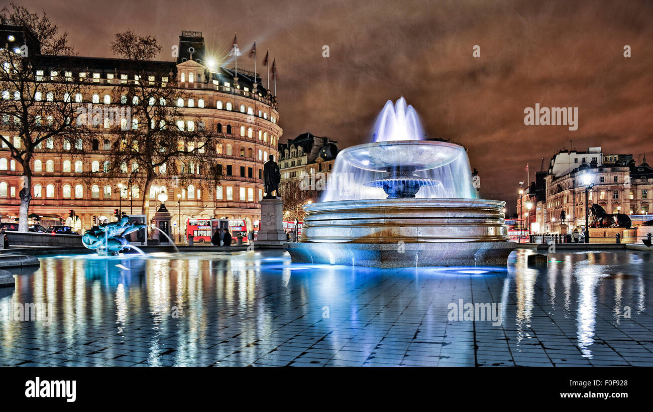 Trafalgar Square is in the heart of London, embrace all type of ...