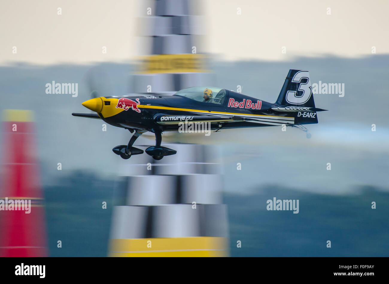 The fifth round of the Red Bull Air Race series takes place around a ...