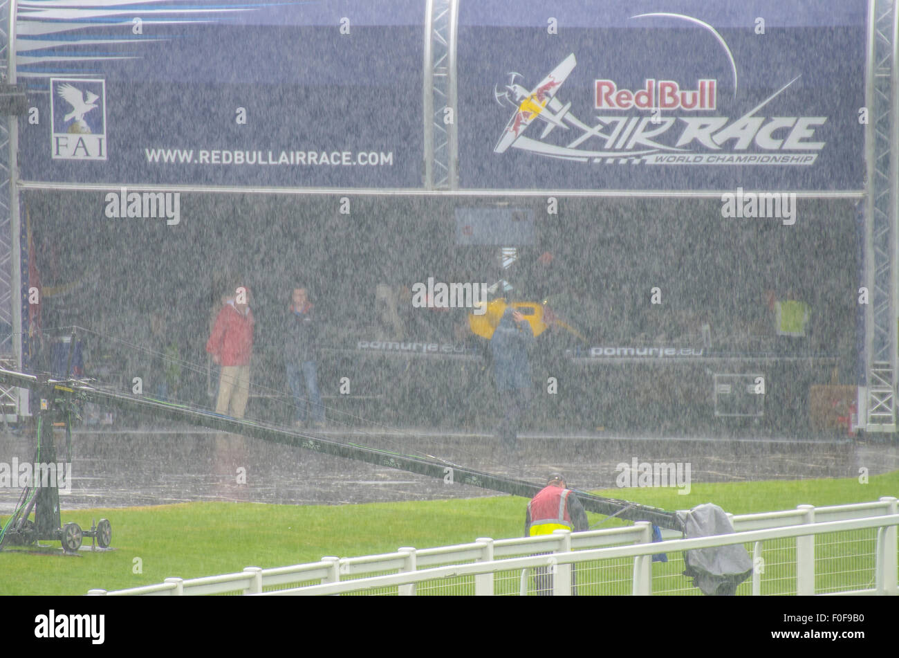 The fifth round of the Red Bull Air Race series takes place around a ...