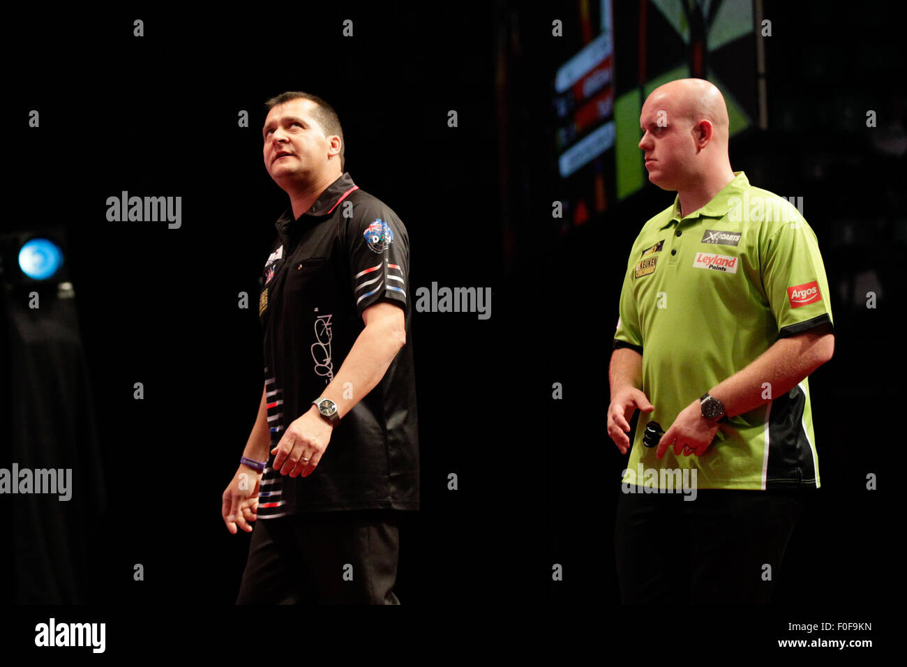 HBF Stadium Perth, Australia. 14th Aug, 2015. TabTouch Perth Darts ...