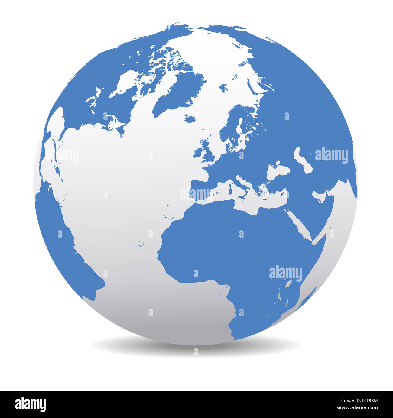 Earth global icon Cut Out Stock Images & Pictures - Alamy