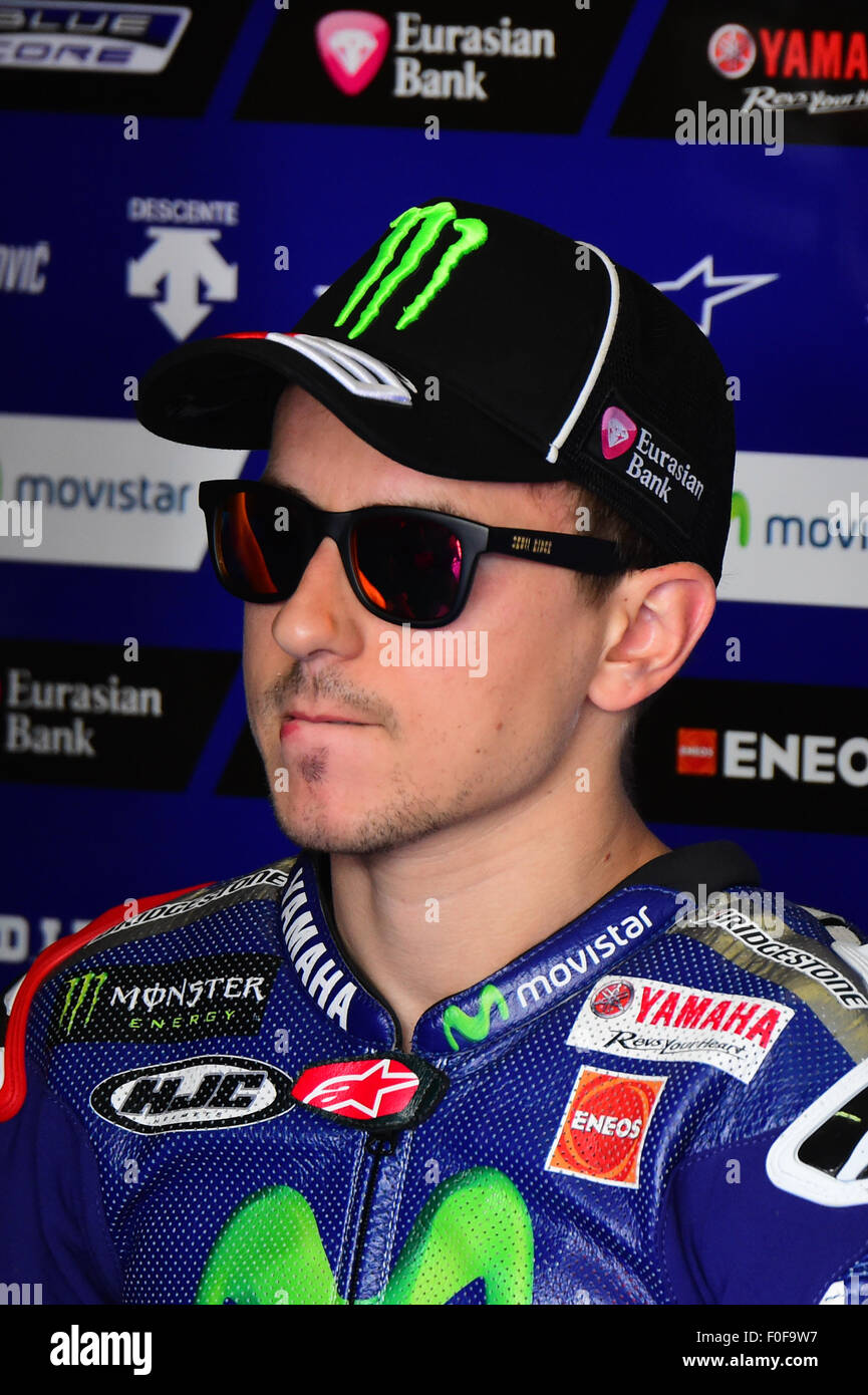 14.08.2015. Brnò, Czech Republic MotoGP. Gran Premio Bwin. Jorge ...