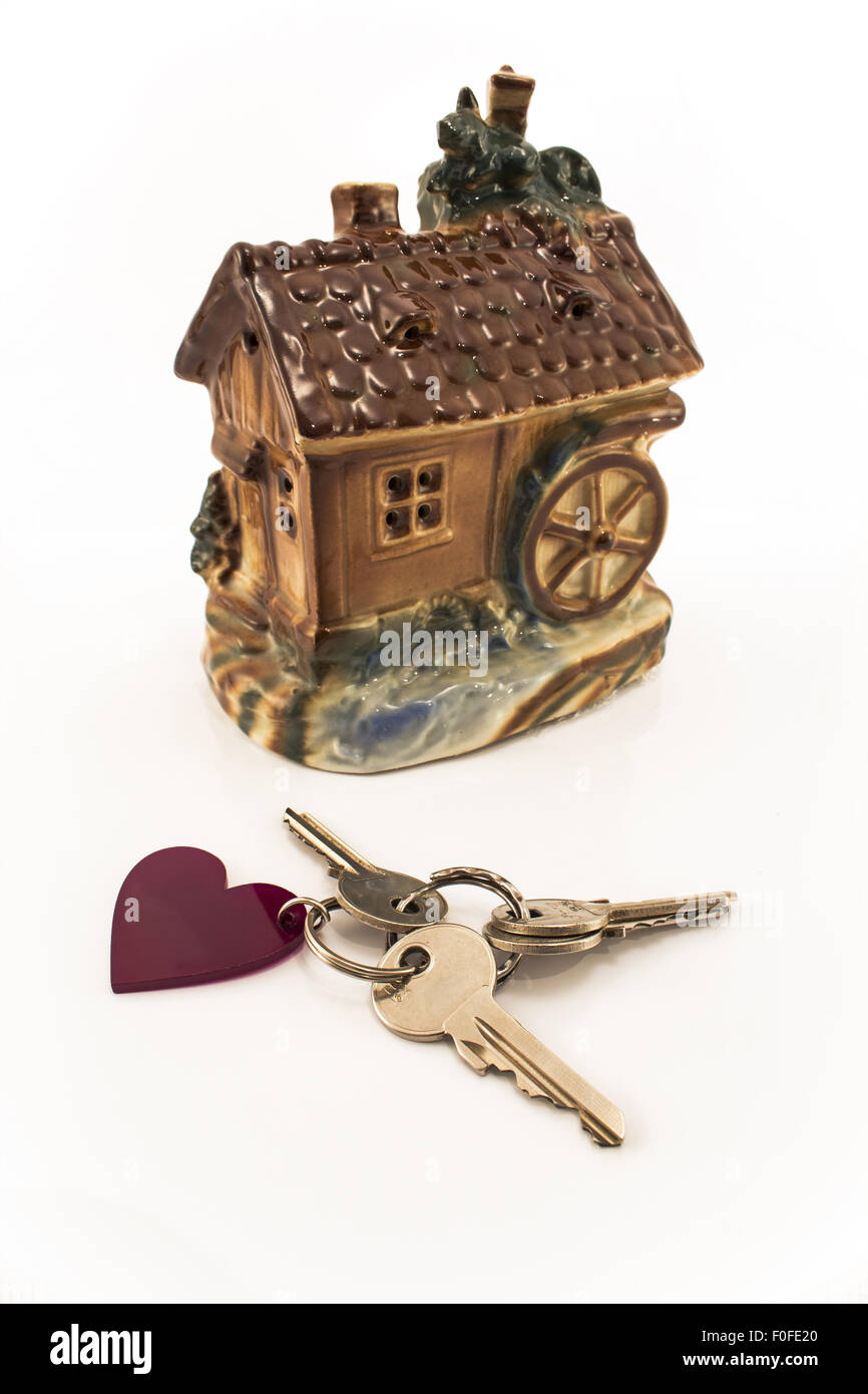 Purple house white window Cut Out Stock Images & Pictures - Alamy