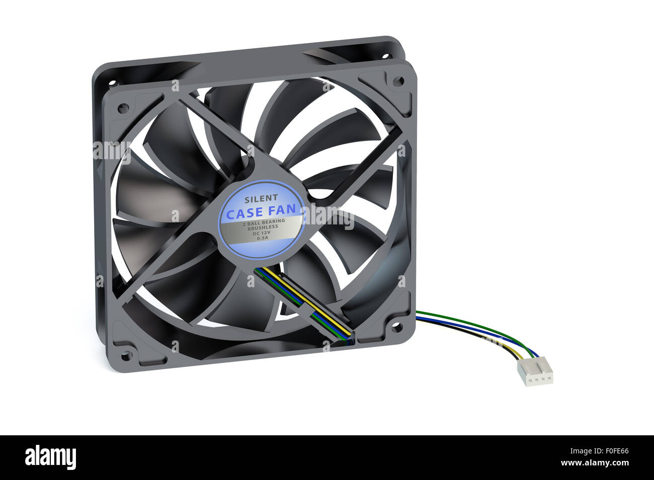 computer cooler isolated on white background Stock Photo - Alamy