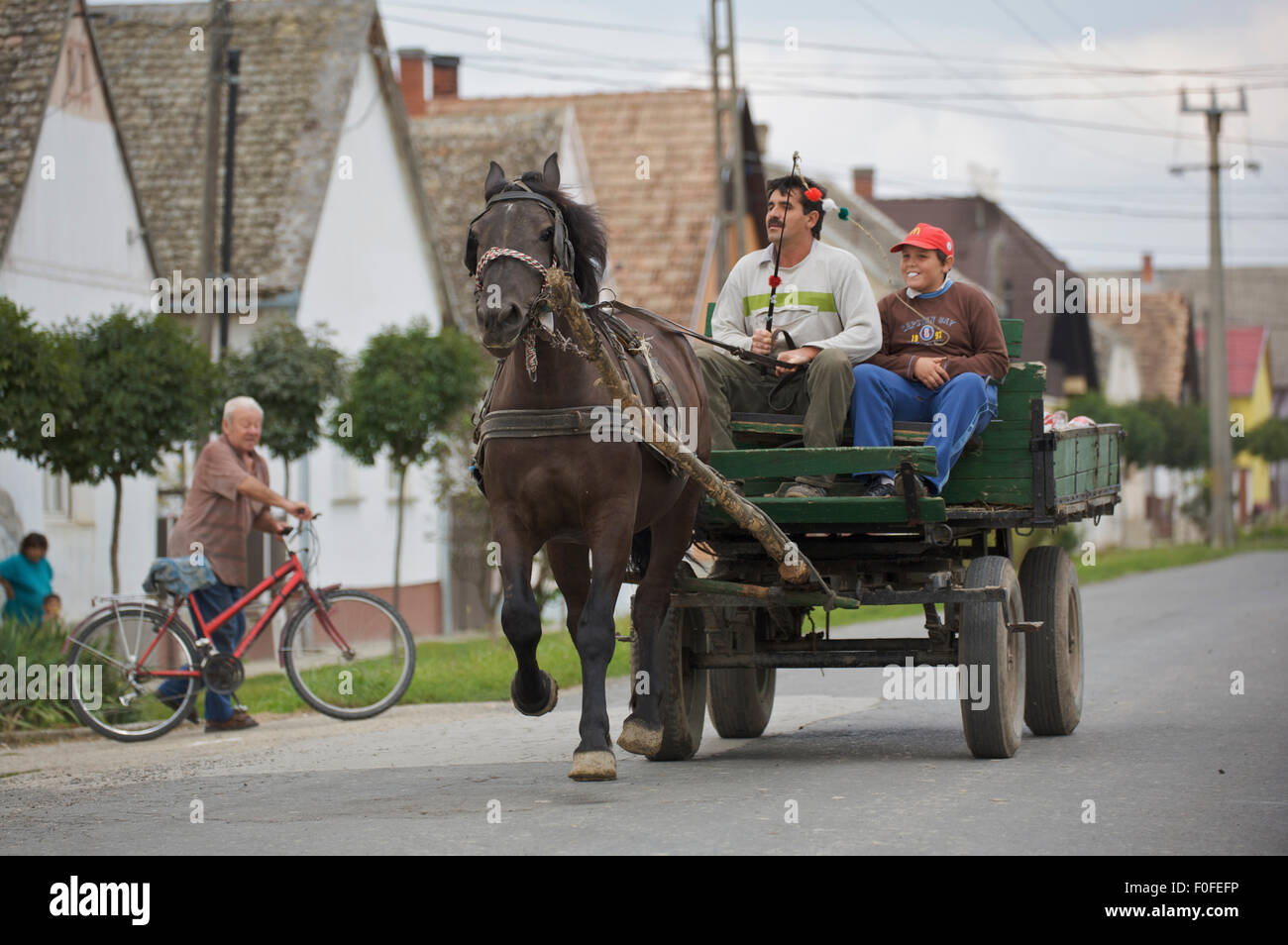 Horse pulling cart hi-res stock photography and images - Alamy