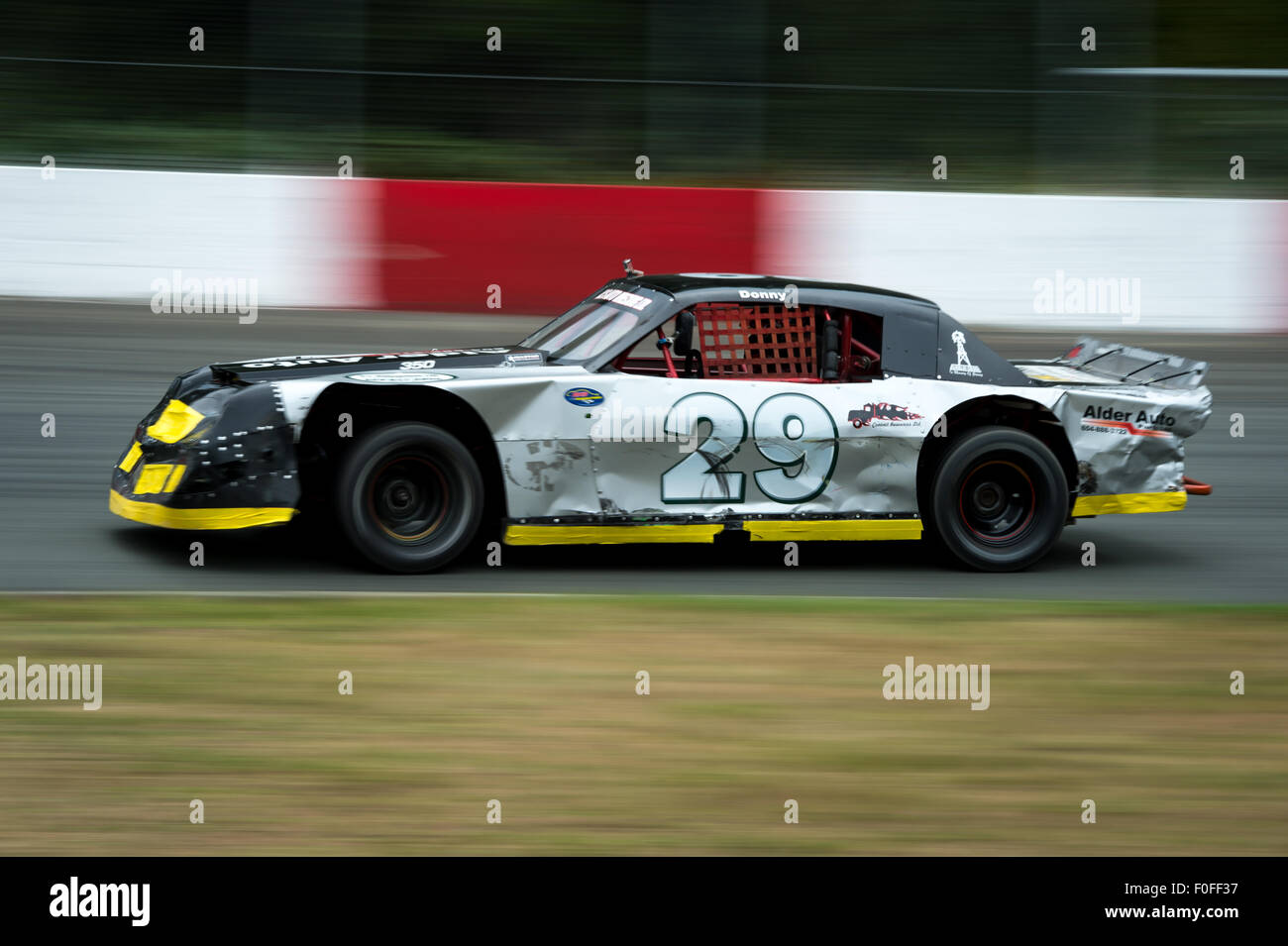 Car 29 in turn 1 Stock Photo - Alamy