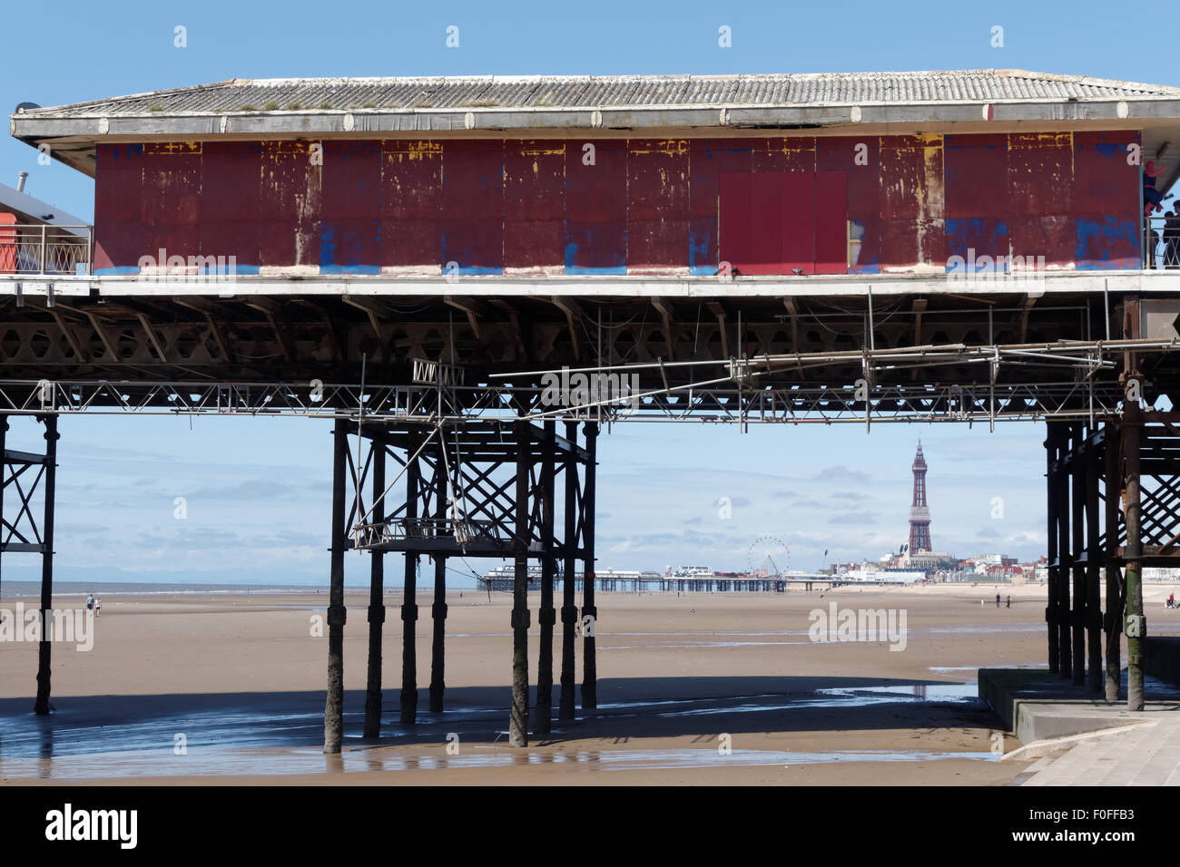 South Pier Blackpool Stock Photo - Alamy