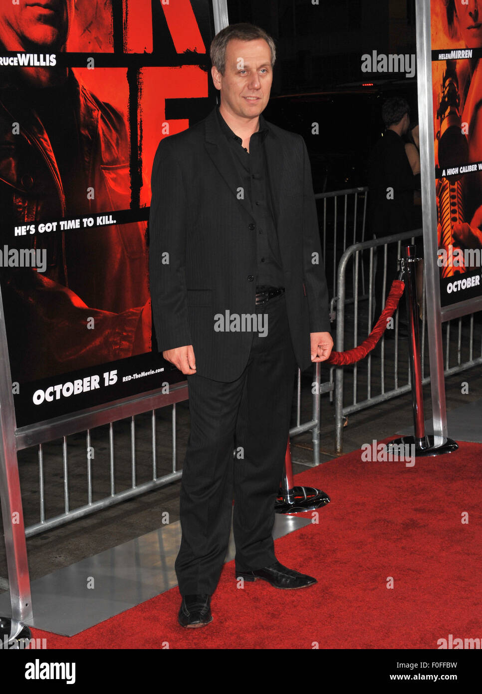 LOS ANGELES, CA - OCTOBER 11, 2010: Jonathan Lloyd Walker at the premiere of his new movie "Red ...