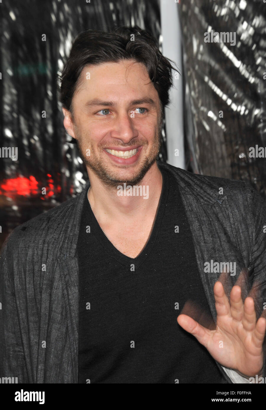 LOS ANGELES, CA - OCTOBER 5, 2010: Zach Braff at the premiere of ...