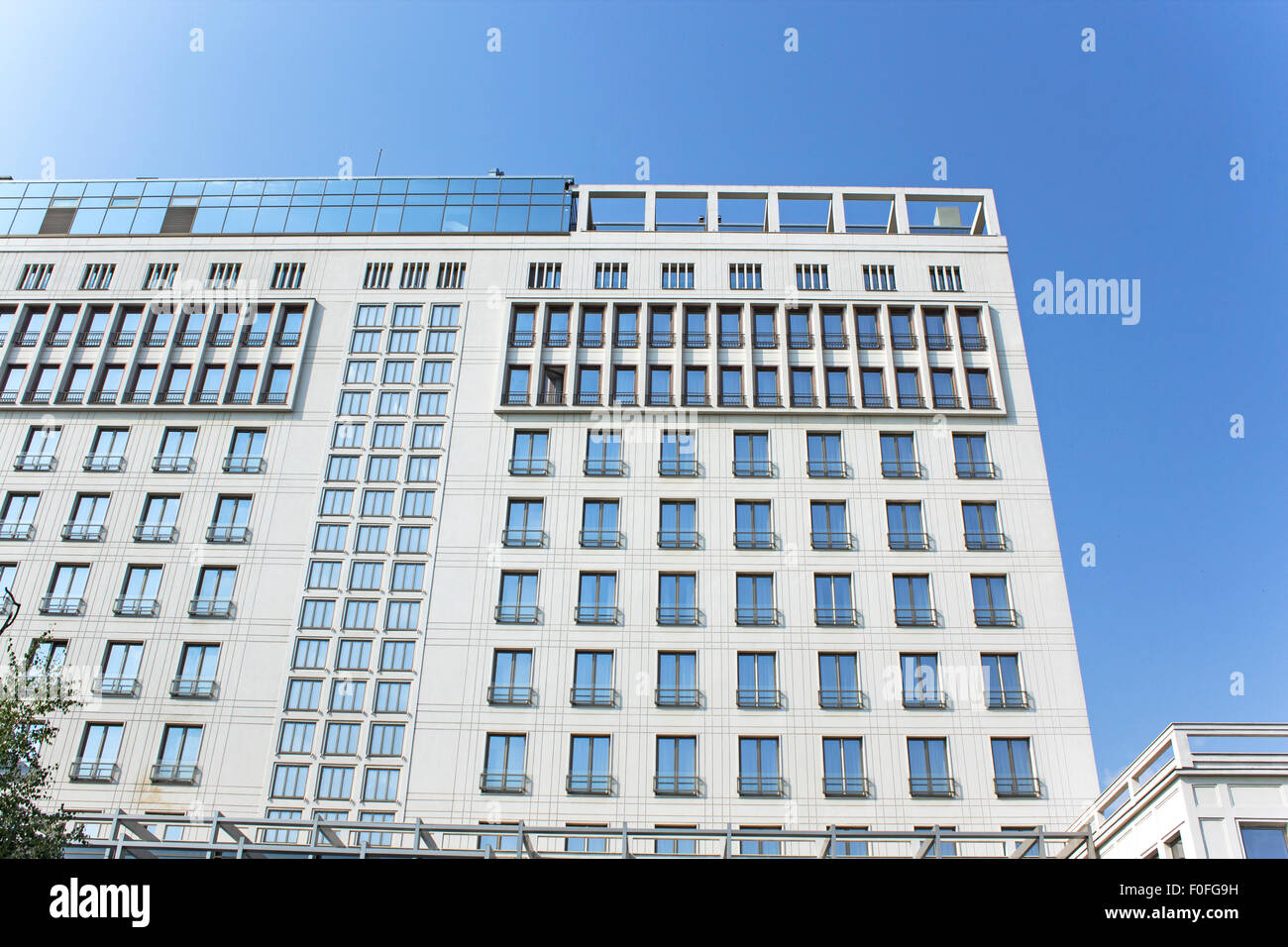 Renovated luxury building from 50's Stock Photo - Alamy