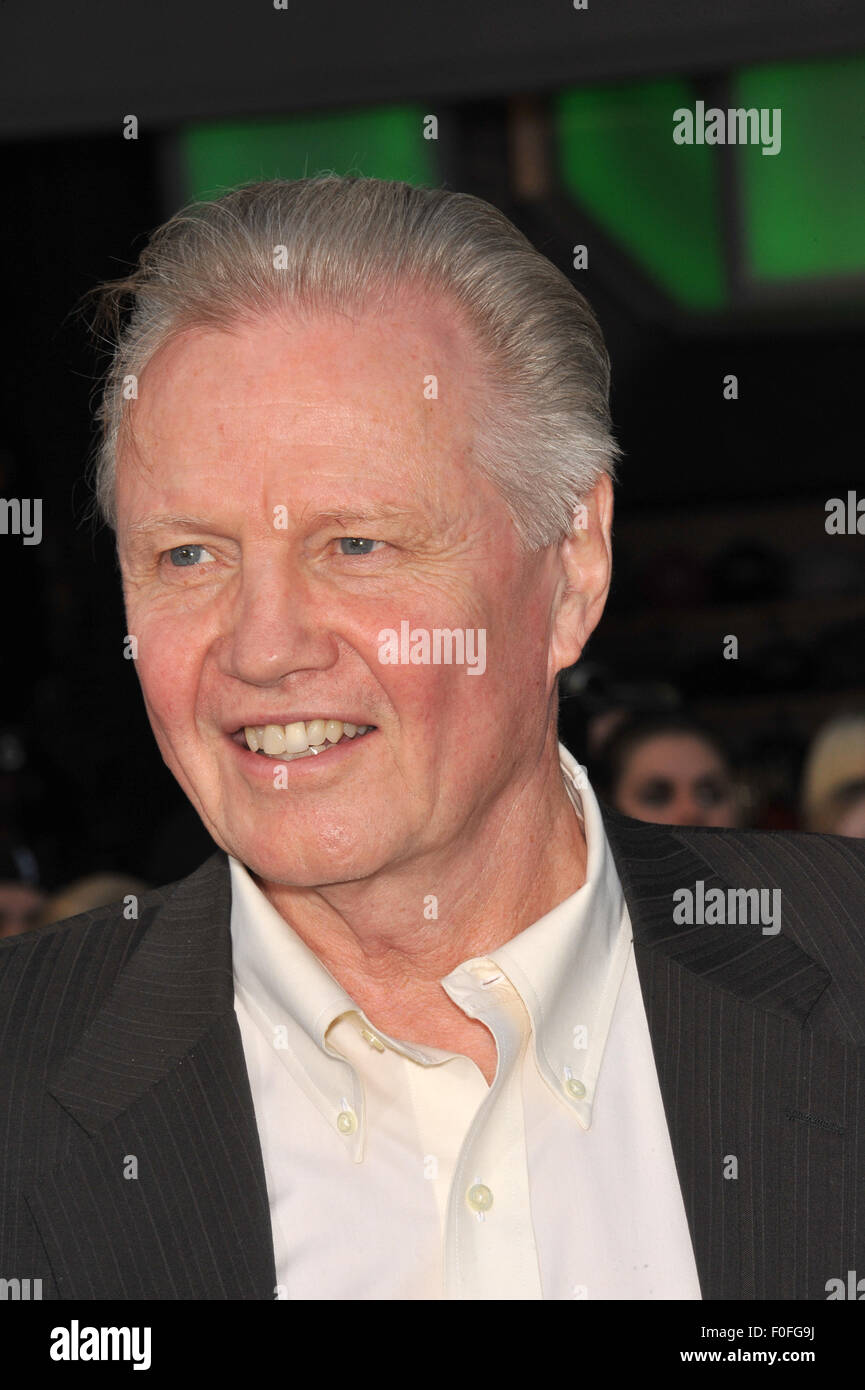 LOS ANGELES, CA - SEPTEMBER 30, 2010: Jon Voight at the world premiere ...