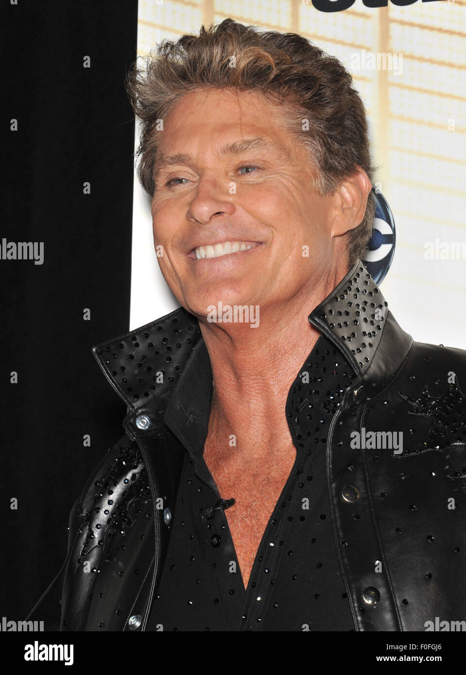 LOS ANGELES, CA - SEPTEMBER 20, 2010: David Hasselhoff at the Season 11 ...