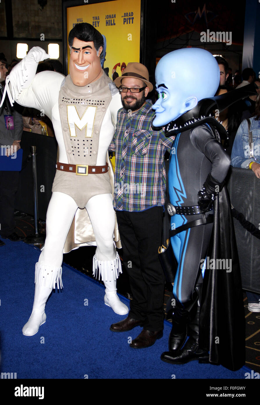 David Cross at the Los Angeles premiere of 'Megamind' held at the ...