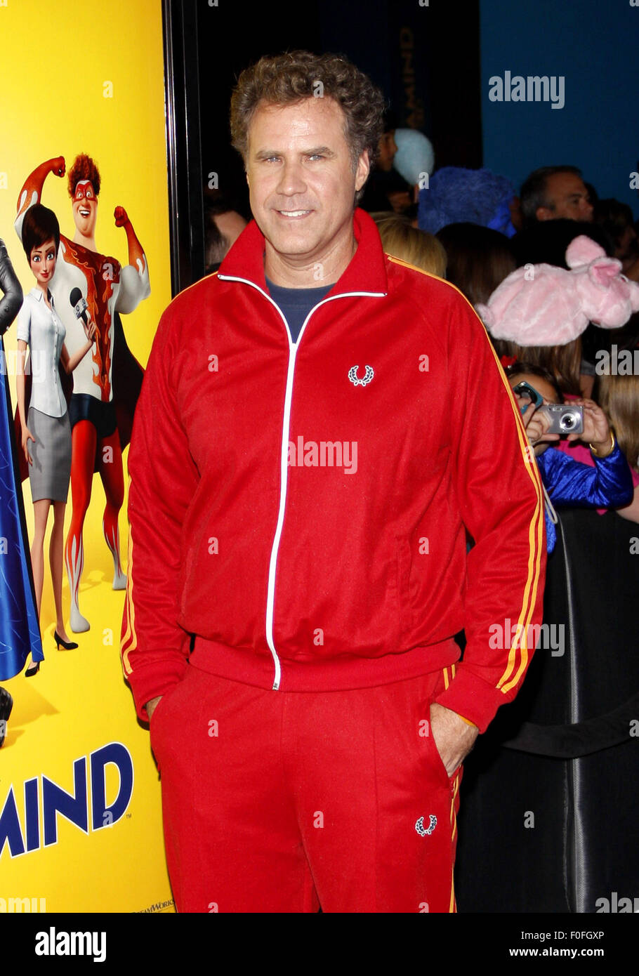 Will Ferrell at the Los Angeles premiere of 'Megamind' held at the ...