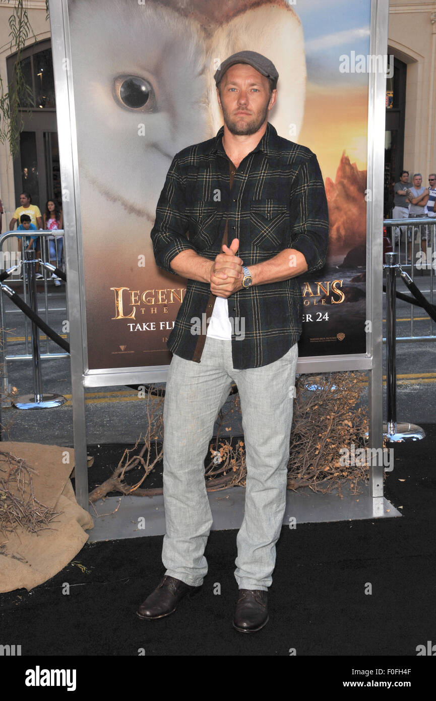 LOS ANGELES, CA - SEPTEMBER 19, 2010: Joel Edgerton at the world ...