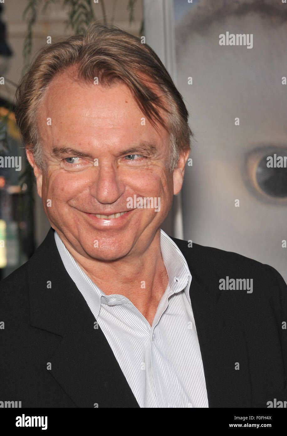 LOS ANGELES, CA - SEPTEMBER 19, 2010: Sam Neill at the world premiere ...