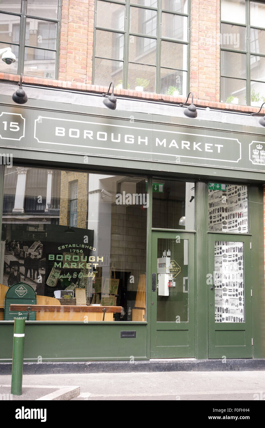 A traditional English shop in Borough Market Stock Photo - Alamy
